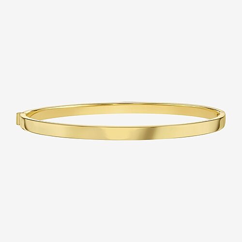 Click here for Unisex Adult 14K Gold Bangle Bracelet  One Size  Y... prices