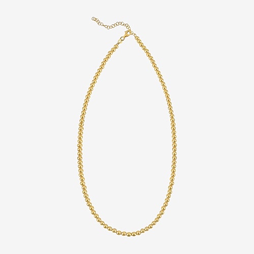 Click here for Gold Addiction Unisex Adult 14K Gold 8 Inch Bead C... prices