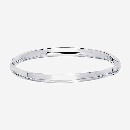 Click here for Girls 14K Gold Bangle Bracelet  One Size  White prices