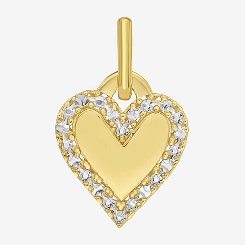 Click here for Unisex Adult 14K Gold Heart Pendant  One Size  Yel... prices
