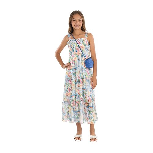 Click here for Speechless Big Kid Girls Sleeveless Floral Maxi Dr... prices