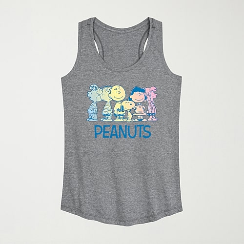 Click here for Womens Crew Neck Sleeveless Peanuts Tank Top  Medi... prices