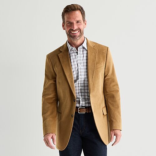 Click here for Stafford Corduroy Mens Classic Fit Sport Coat  46... prices