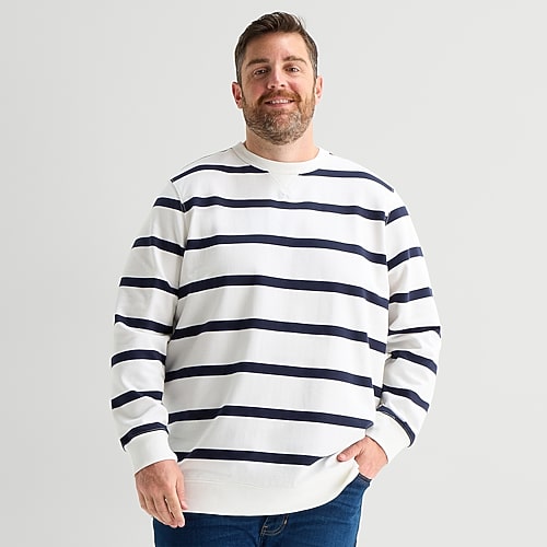 Click here for St. Johns Bay Mens Crew Neck Long Sleeve Big and T... prices
