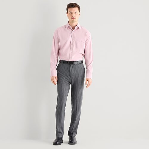 Click here for J. Ferrar Chalk Stripe Mens Straight Fit Dress Fla... prices