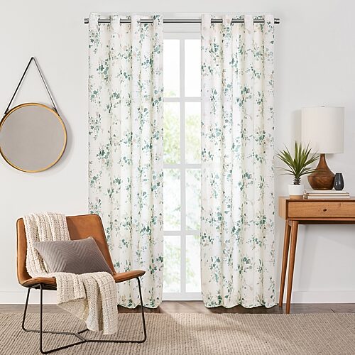 Click here for Fieldcrest Arden Watercolor Bouquet Cotton Grommet... prices