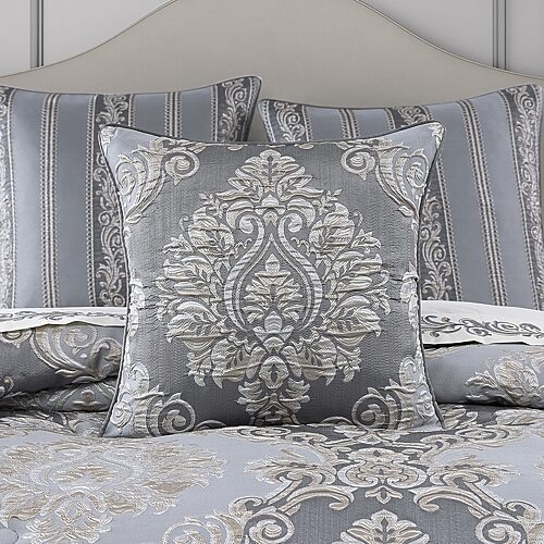 Click here for J Queen New York Krista Woven Damask Decorative Pi... prices