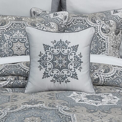 Click here for Royal Court Lisbon Square Throw Pillow  One Size... prices
