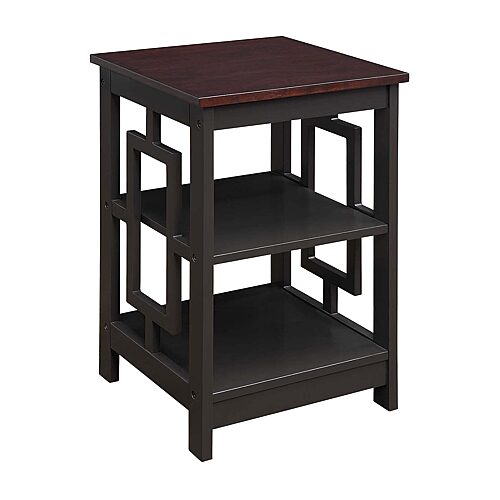 Click here for Convenience Concepts Town Square End Table w/ Shel... prices