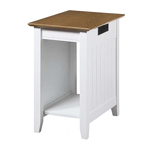 Click here for Edison End Table with Charging Station and Shelf -... prices