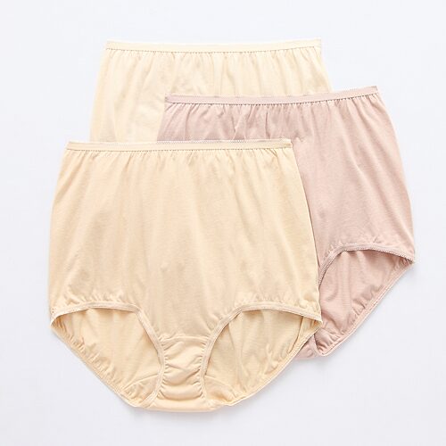 Click here for Underscore Cotton Womens 3 Pack Brief Panty  8  Br... prices