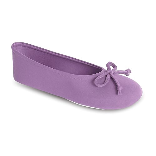 Click here for Isotoner Spandex Womens Ballerina Slippers  X-larg... prices