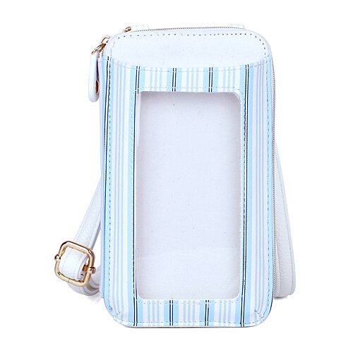 Click here for Womens Buxton Nautical Stripe Everywhere Crossbody... prices