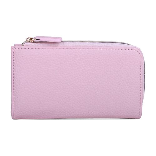 Click here for Womens Buxton Solid L-Shaped Zip Snap Wallet prices
