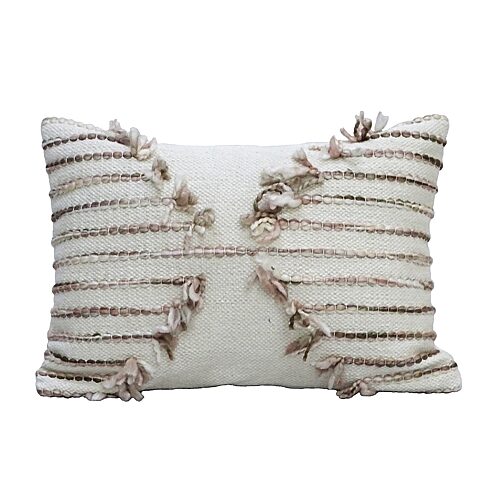 Click here for Vibhsa Embroidered Rectangular Throw Pillow  One S... prices