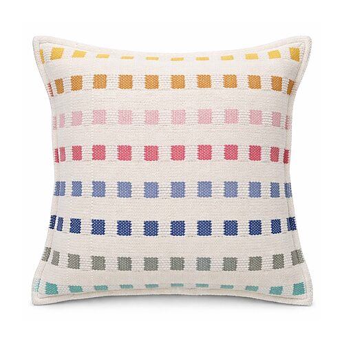 Click here for Vibhsa Playful Checks Handloom Woven Decorative Pi... prices