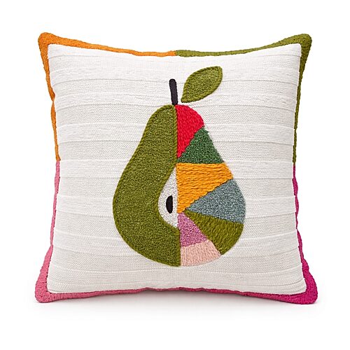 Click here for Vibhsa Dear Pear Textured Stripe Embroidered Decor... prices