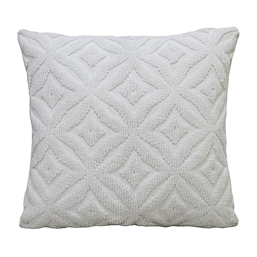 Click here for Vibhsa Outdoor Square Throw Pillow  One Size  Whit... prices