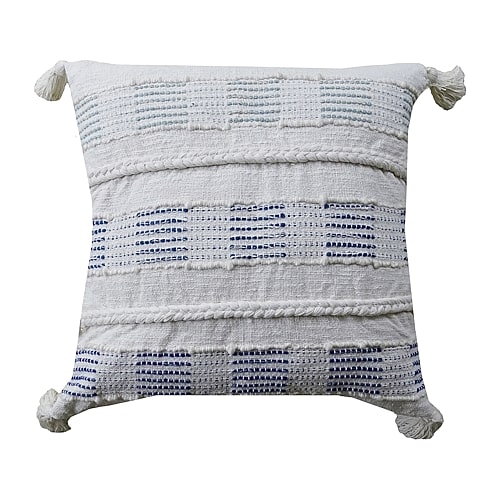Click here for Vibhsa Square Throw Pillow  One Size  White prices