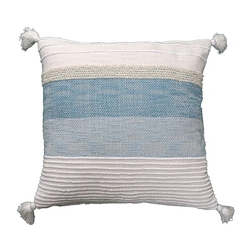 Click here for Vibhsa Elegant Square Throw Pillow  One Size  Blue prices