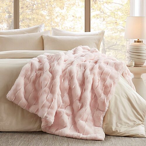 Click here for Madison Park Camille Faux Fur Washable Midweight T... prices