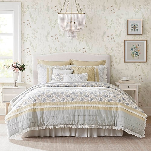 Madison Park Dawn 9-Pc. Comforter Set  King - Yellow