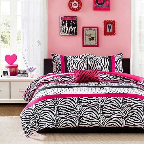 Click here for Intelligent Design Gemma Zebra Comforter Set with... prices