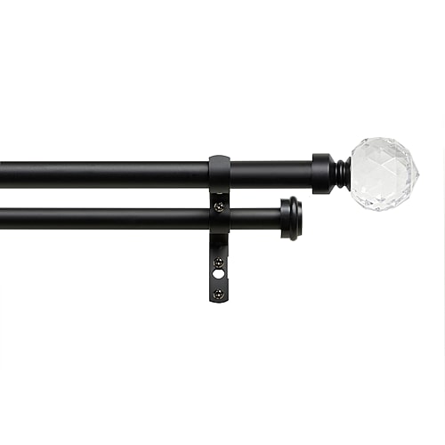 Click here for Exclusive Home Curtains Crystal Ball/Topper Double... prices
