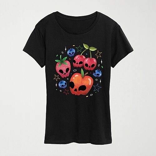 Click here for Womens Round Neck Short Sleeve Regular Fit Graphic... prices