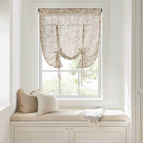 Click here for Madison Park Rod Pocket Balloon Valance  One Size... prices