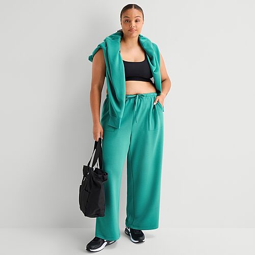 Click here for Xersion Scubaluxe Womens Drawstring Waist Wide Leg... prices