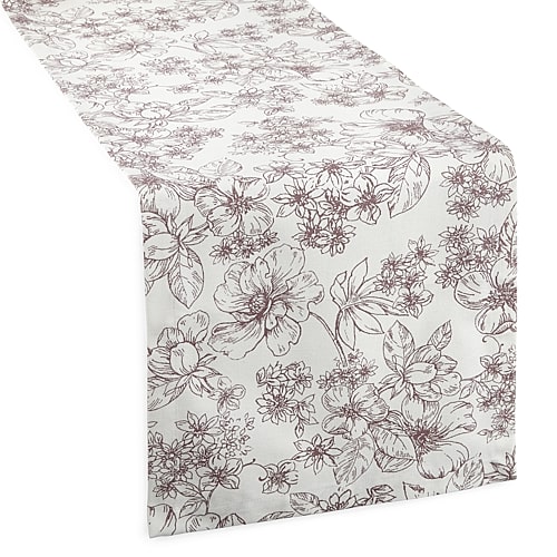 Click here for Linden Street Houlton Table Runner  One Size  Whit... prices