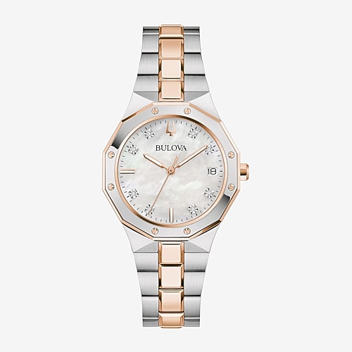 Click here for Bulova Prestige\N Womens Two Tone Stainless Steel... prices
