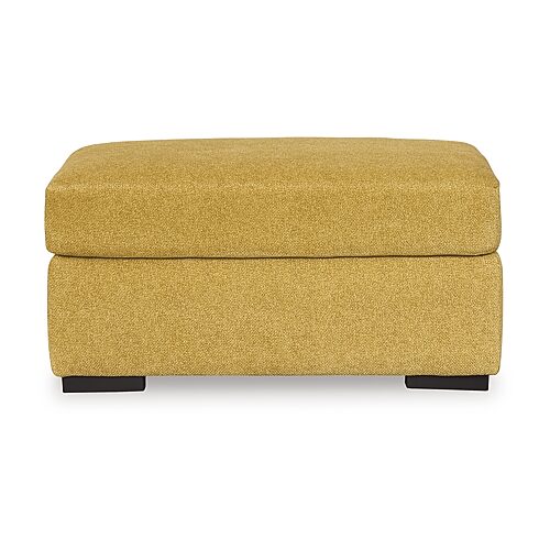 Signature Design by Ashley Keerwick Ottoman  One Size  Yellow