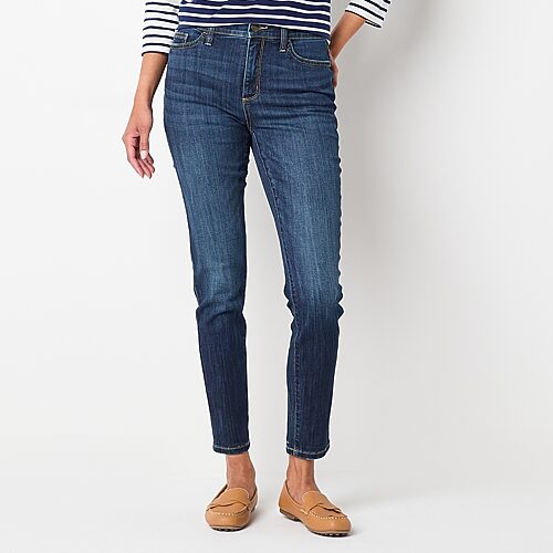 Click here for St. Johns Bay Womens Tall Mid Rise Skinny Fit Jean... prices