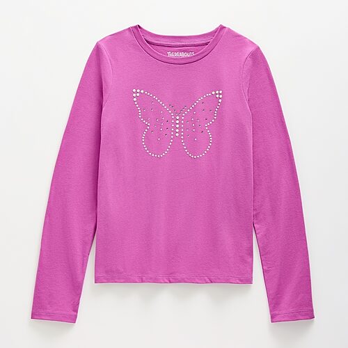 Click here for Thereabouts Little & Big Kid Girls Crew Neck Long... prices