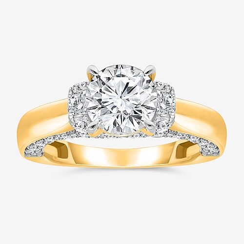 Click here for (I / I1) Womens 3 CT. T.W. Lab Grown White Diamond... prices