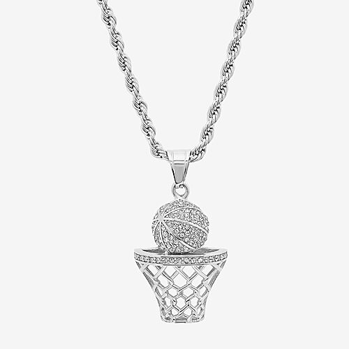 Click here for Steeltime Mens Crystal Stainless Steel Hypoallerge... prices