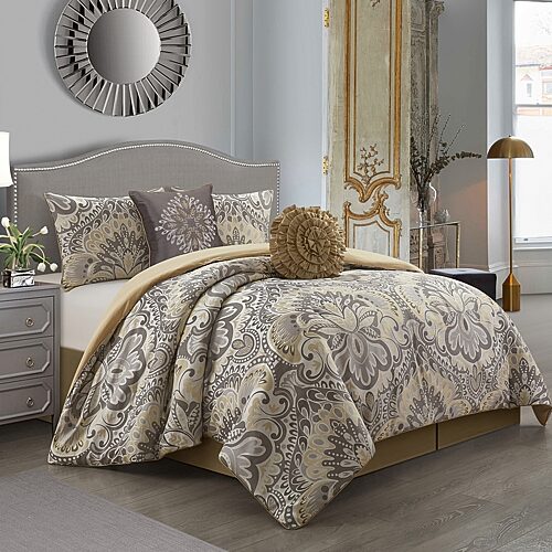 Click here for Stratford Park Esmay 6-pc. Complete Bedding Set  O... prices