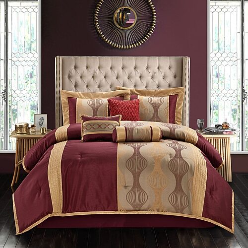 Click here for Stratford Park Kath 7-Piece Comforter Set  Queen -... prices