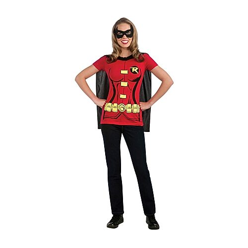 Click here for Womens T-Shirt DC Comics Robin 3-pc. Costume  Smal... prices