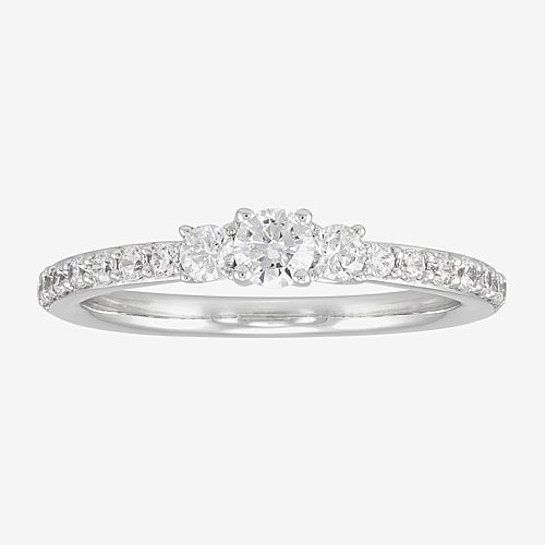 Click here for (H-I / Si1-Si2) Womens 1/2 CT. T.W. Lab Grown Whit... prices