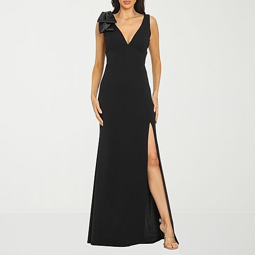 Click here for Premier Amour Womens V Neck Sleeveless Evening Gow... prices