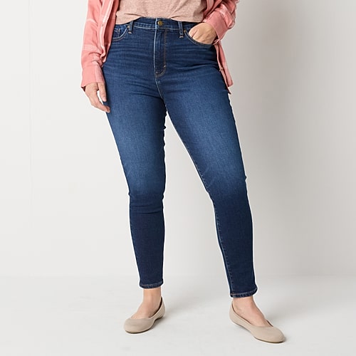 Click here for A.N.A Womens High Rise Skinny Fit Jean  10 Long  B... prices
