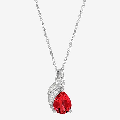 Click here for Limited Quantities! Womens Diamond Accent Lab Crea... prices
