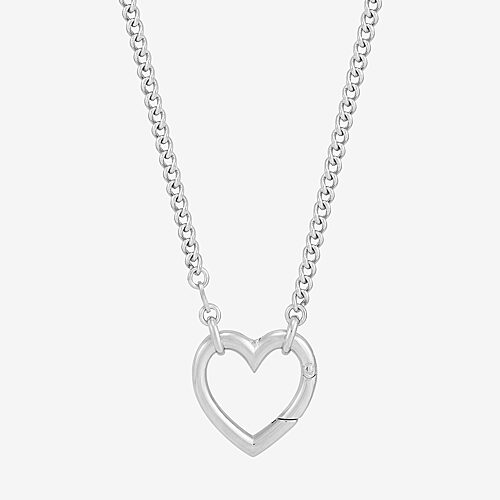 Click here for Limited Quantities! Womens Sterling Silver Heart 1... prices