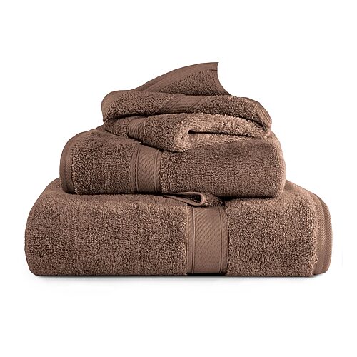 Click here for Superior 100 Egyptian Cotton 3-Pc Towel Set - Choc... prices