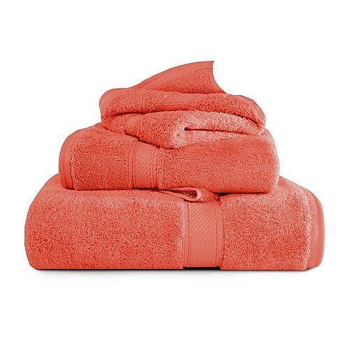 Click here for Superior 100 Egyptian Cotton 3-Pc Towel Set - Cora... prices