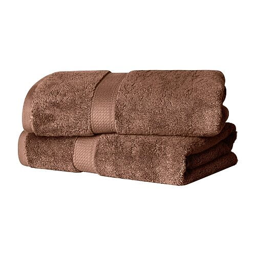 Click here for Superior 100 Egyptian Cotton 2-Pc Bath Towel Set -... prices
