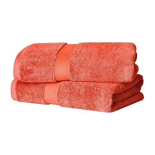 Click here for Superior 100 Egyptian Cotton 2-Pc Bath Towel Set -... prices